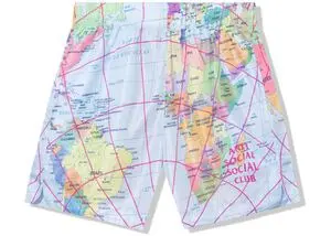 ANTI SOCIAL SOCIAL CLUB Current Location Shorts - Multicolor