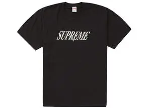Supreme Slap Shot Tee Shirt - Black