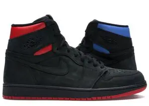 JORDAN 1 Retro High Og Quai 54 Sneakers - Black/italy Blue/university Red