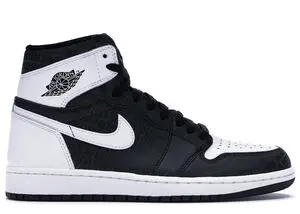 JORDAN 1 Retro High Re2pect Derek Jeter Sneakers - Black/white