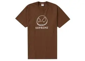 Supreme Skeleton Tee Shirt - Brown