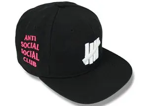 ANTI SOCIAL SOCIAL CLUB Dot Come Cap - Black