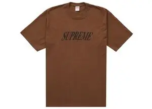 Supreme Slap Shot Tee Shirt - Brown