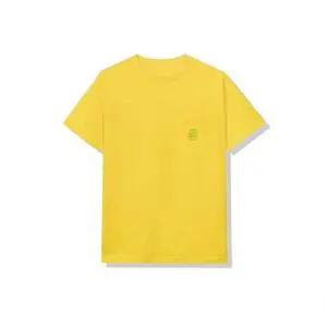 ANTI SOCIAL SOCIAL CLUB Cross My Heart Tee Shirt - Yellow