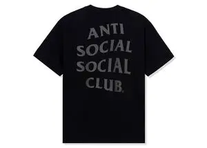 ANTI SOCIAL SOCIAL CLUB Same But Different Premium Heavyweight Tee Shirt - Black