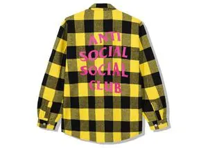 Anti Social Social Club Flannel Shirts For Men