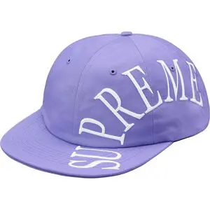 Supreme Side Arc 6-panel Cap - Light Purple