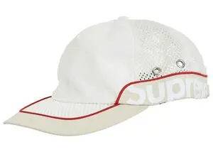 Supreme Side Logo 5-panel Cap - White