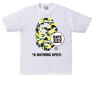 A BATHING APE Store Osaka Xxv Ape Head Tee Shirt - White