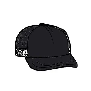 Supreme Side Logo 5-panel Cap - Black