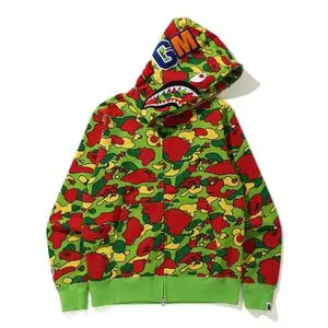 Bape Long Sleeve Shark Sweatshirts Hoodies For Men