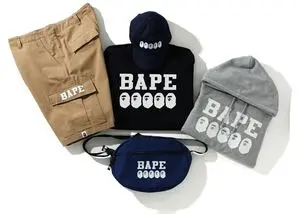 A BATHING APE Go Skate Pack - Navy Blue