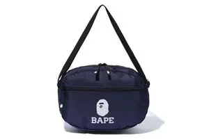 A BATHING APE Summer Bag Shoulder Bag - Navy Blue