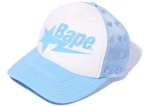 A BATHING APE Mesh Cap - Blue
