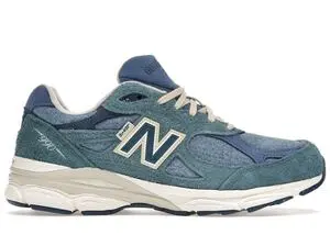 NEW BALANCE 990v3 Miusa Levi's Denim Sneakers