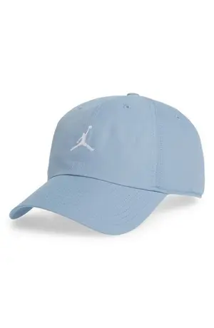 JORDAN Club Adjustable Unstructured Hat Blue Grey/ White