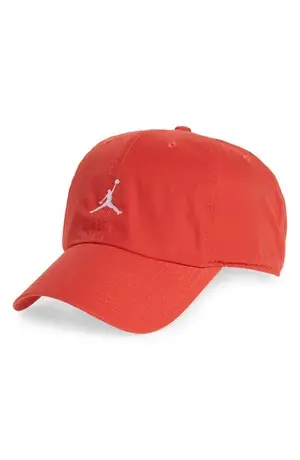 JORDAN Club Adjustable Unstructured Hat Lobster/white