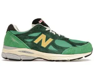 NEW BALANCE 990v3 Miusa Goldin Sneakers - Varsity Green/team Forest Green