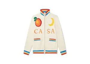 Casablanca Casa Club Jacket - Offone-colorwhite/multi