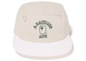 A BATHING APE Sweat Jet Cap - White