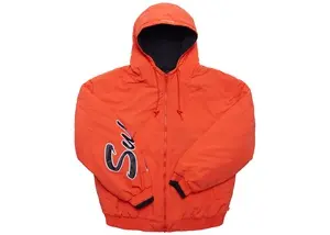 Supreme Sleeve Script Sideline Jacket - Orange