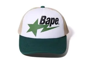 A BATHING APE Mesh Cap - Green