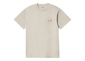 Carhartt Wip Short Sleeve American Script T-shirt - Natural