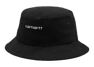 Carhartt Wip Script Bucket Hat - Black/white