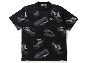 A BATHING APE Sta Random Relaxed Polo Shirt