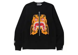 A BATHING APE Tiger Crewneck Sweatshirt
