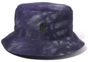 BAPE Tie Dye Bucket Hat - Purple