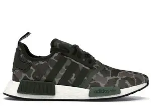 Adidas Nmd R1 Duck Camo Sneakers - Sesame/trace Cargo/base Green