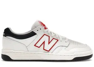 NEW BALANCE Bb480 Sneakers - White/red/navy Blue
