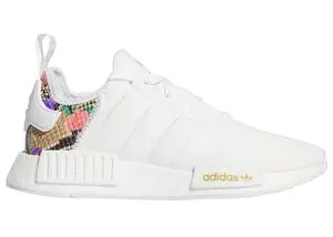 Adidas Nmd_r1 Floral Sneakers - Cloud White/cloud White/scarlet