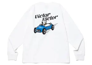 HUMAN MADE X Victor Victor Long Sleeve T-shirt - White
