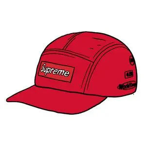 Supreme Trail Camp Cap - Red