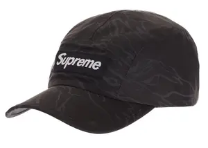 Supreme Tiger Camo Reflective Camp Cap - Black