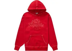Supreme Timberland Hooded Sweatshirt - Red