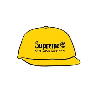 Supreme Timberland 6-panel Cap - Yellow