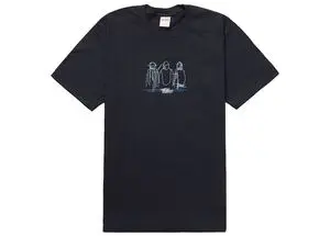 Supreme Three Kings Tee Shirt - Navy Blue