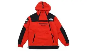 Supreme The North Face Steep Tech Hooded Sweatshirt - Red