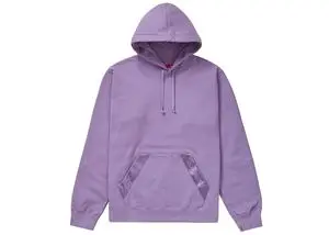 Supreme Tonal Webbing Hooded Sweatshirt - Violet