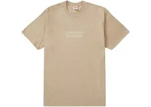 Supreme Tonal Box Logo Tee Shirt - Khaki