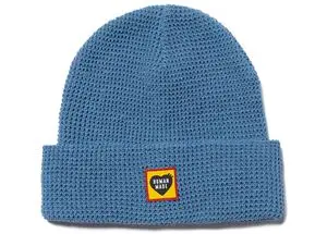 HUMAN MADE Waffle Beanie - Blue