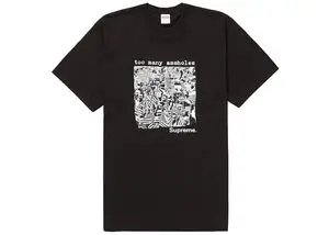 Supreme Too Many Assholes Tee Shirt - Black