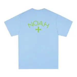 NOAH Summer Core Logo T-shirt - Light Blue