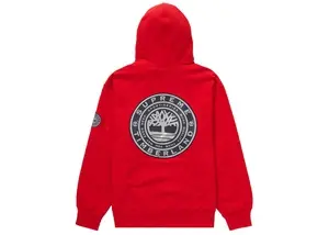 Supreme Timberland Hooded Sweatshirt - Red