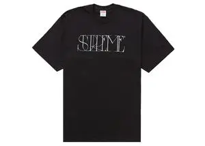 Supreme Trademark Tee Shirt - Black