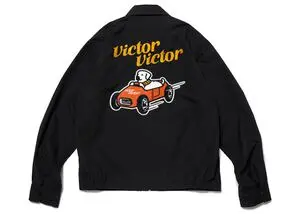 HUMAN MADE X Victor Victor Drizzler Jacket - Black