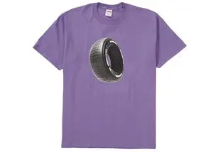 Supreme Tire Tee Shirt - Purple